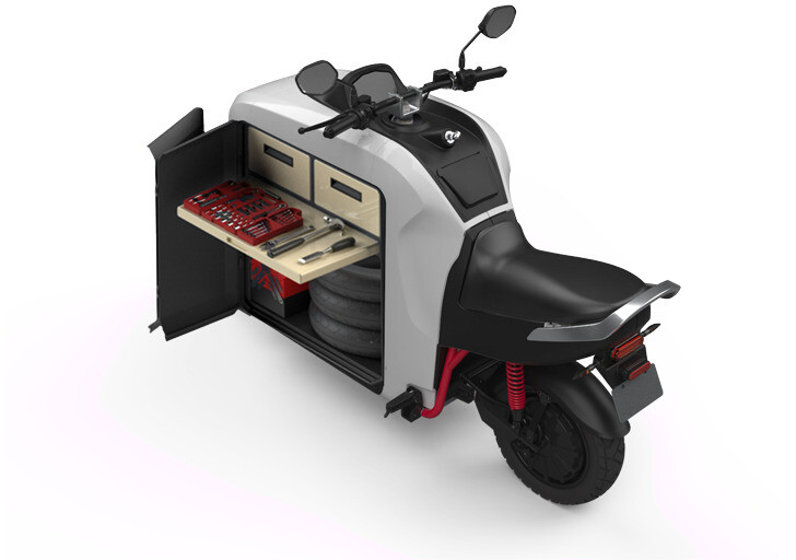 QARGOS launches 225 liter electric cargo scooter - Scooter News