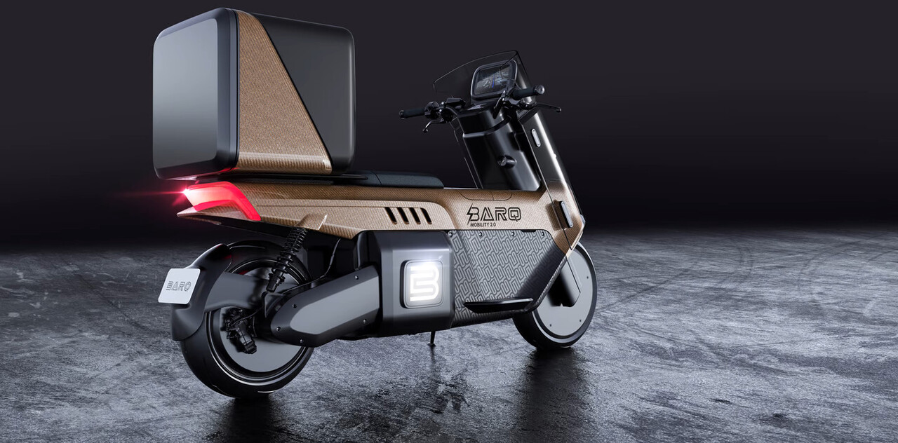 Barq EV Rena Max - Electric Cargo Scooter 2025 - 🇬🇧 United Kingdom