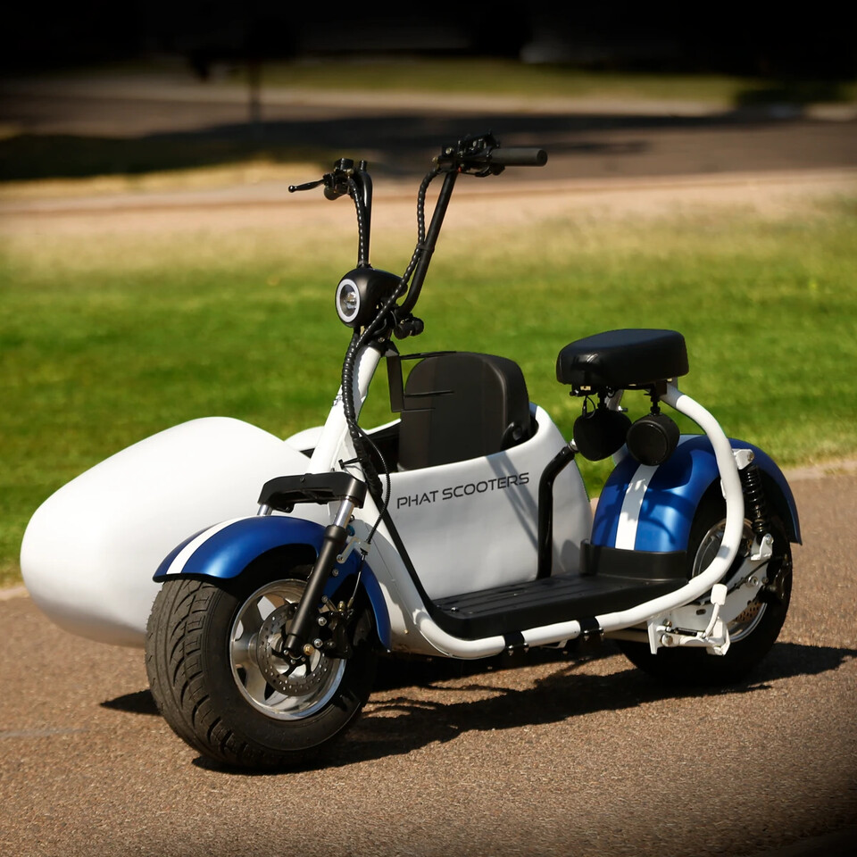 Phat Scooters Wingman Jr. Sidecar - Electric Scooter 2025 - 🇬🇧 United ...